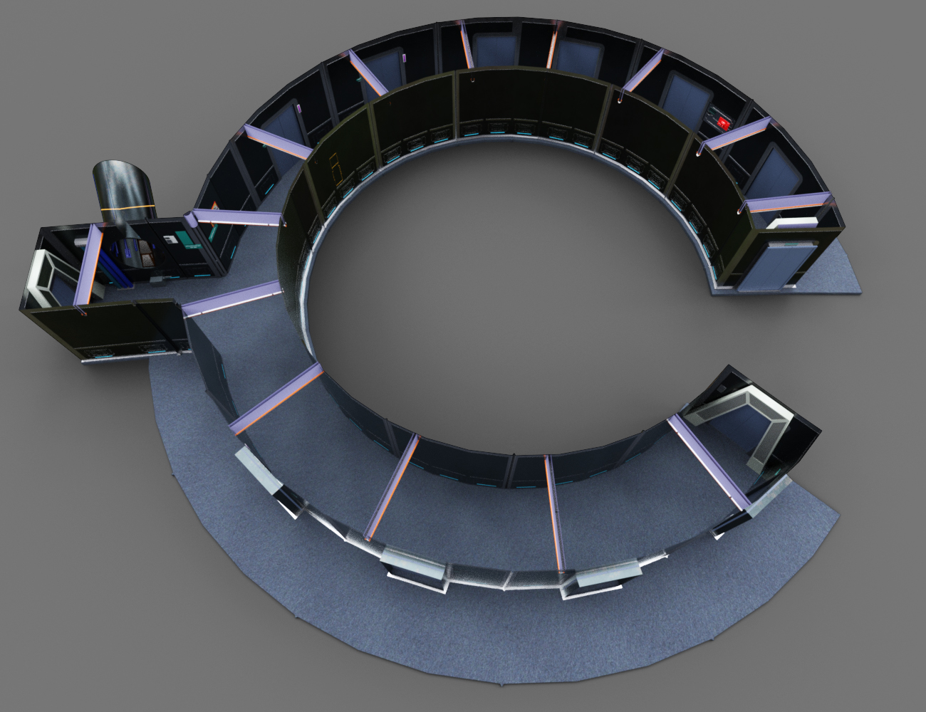 TOS Corridor Iray Add-On | Daz 3D