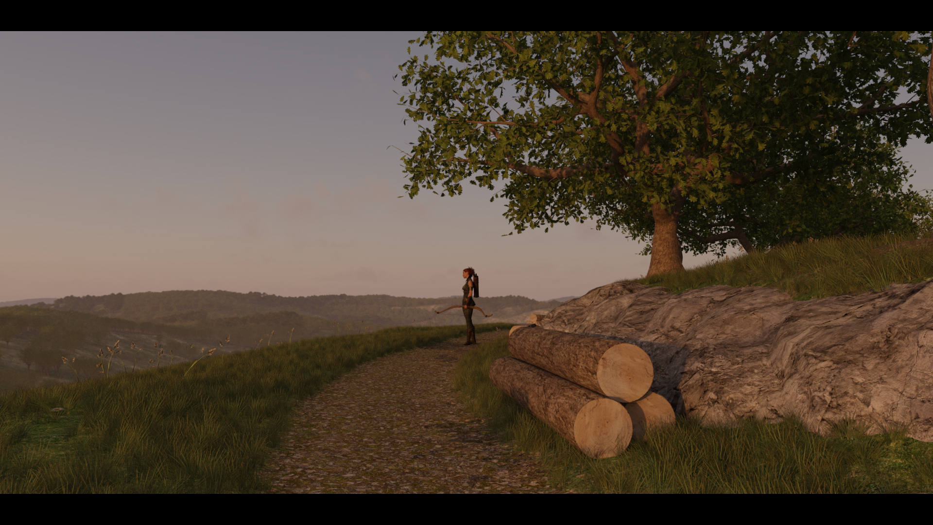 Easy Environments: Oak Woods View | Daz 3D