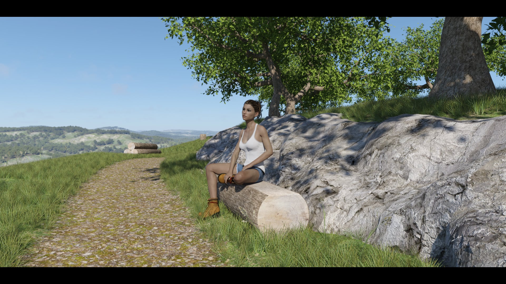 Easy Environments: Oak Woods View | Daz 3D