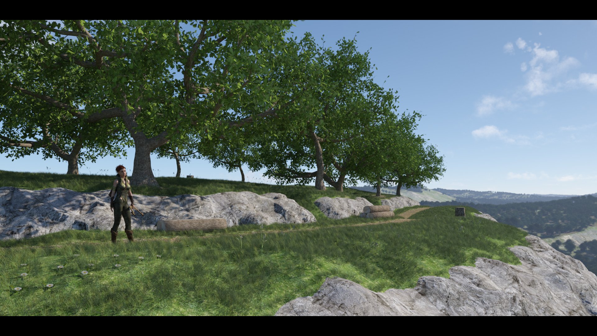 Easy Environments: Oak Woods View | Daz 3D