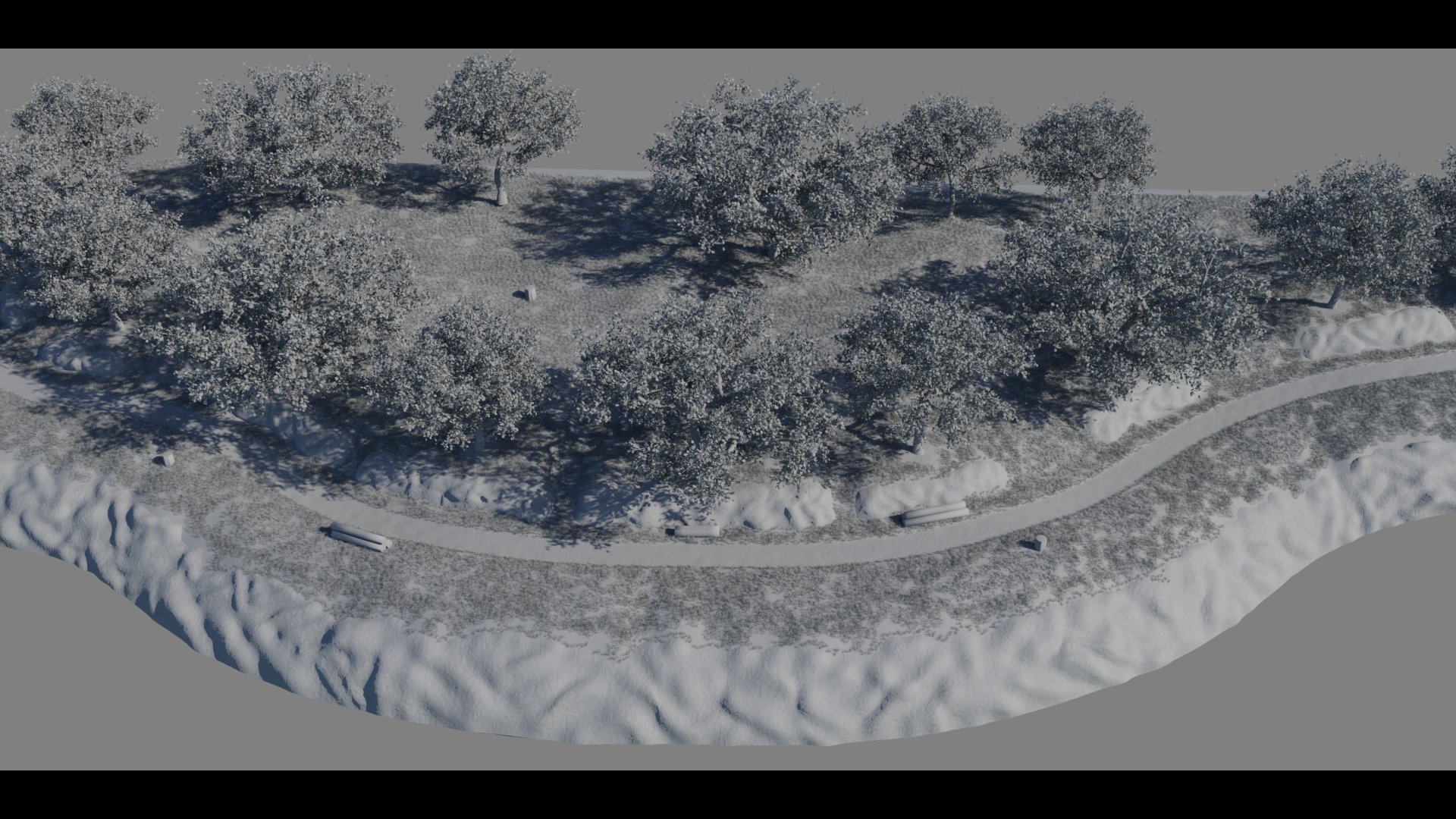 Easy Environments: Oak Woods View | Daz 3D