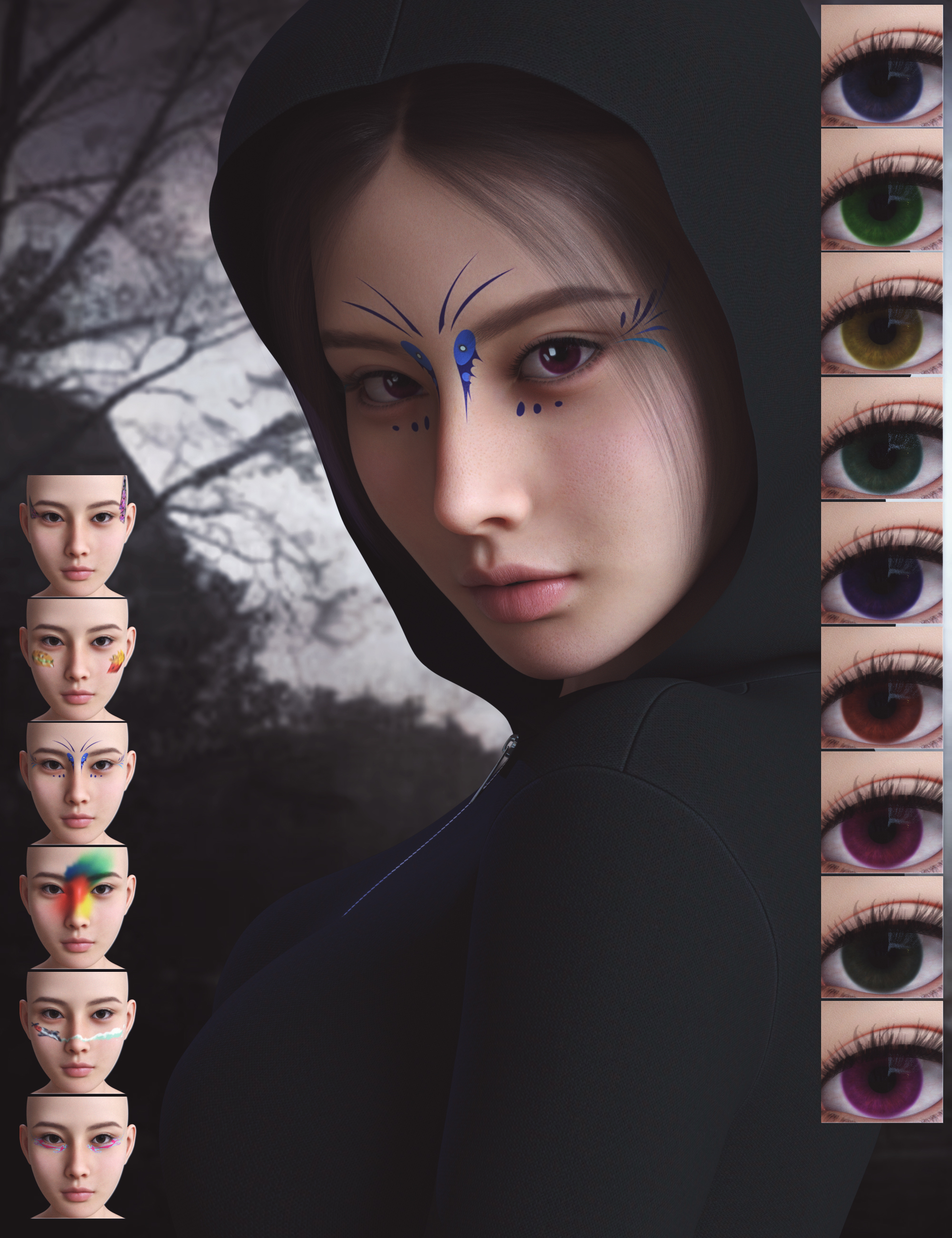 Vo Julie, Young, and Male HD for Genesis 9 Bundle | Daz 3D