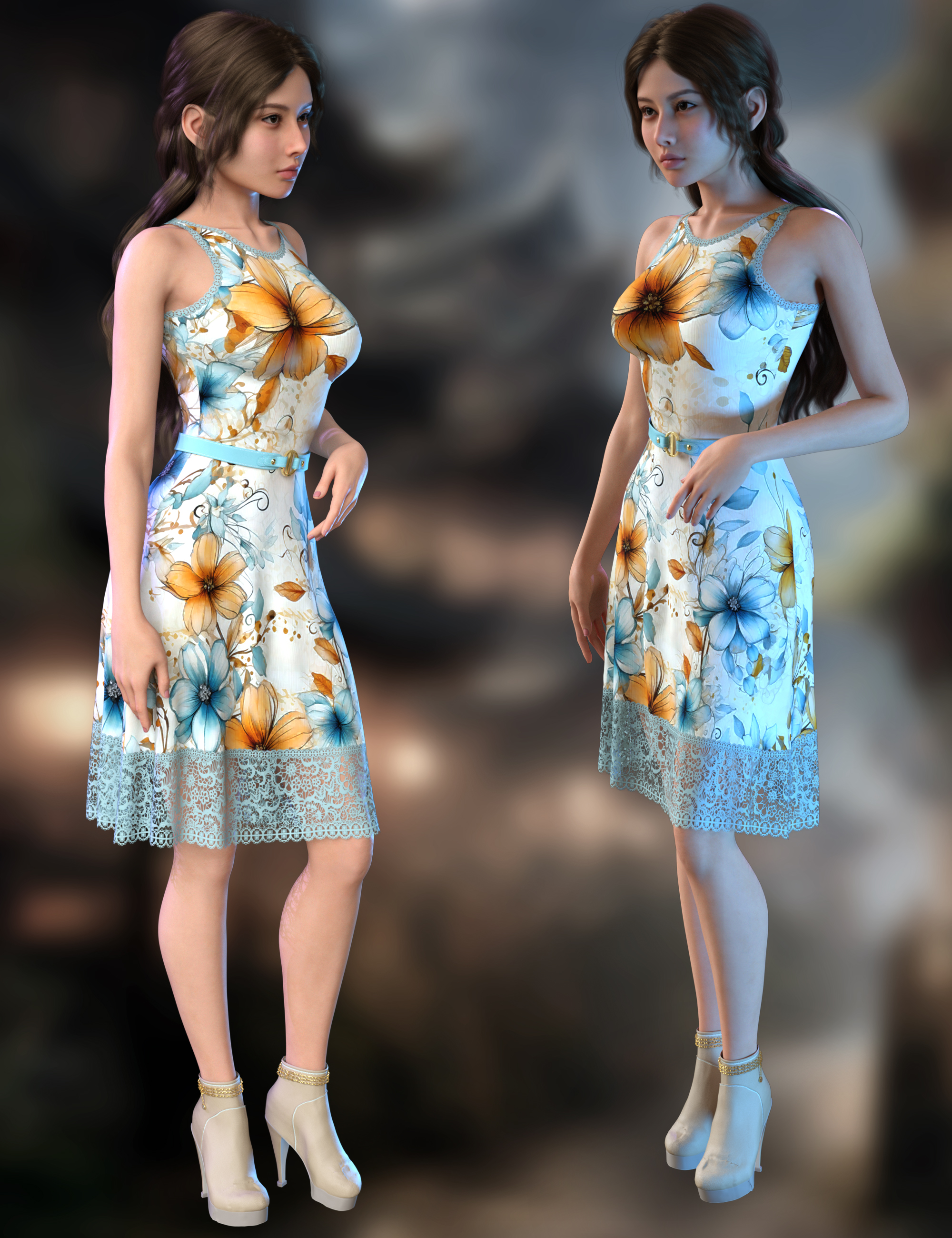 Vo Julie, Young, and Male HD for Genesis 9 Bundle | Daz 3D