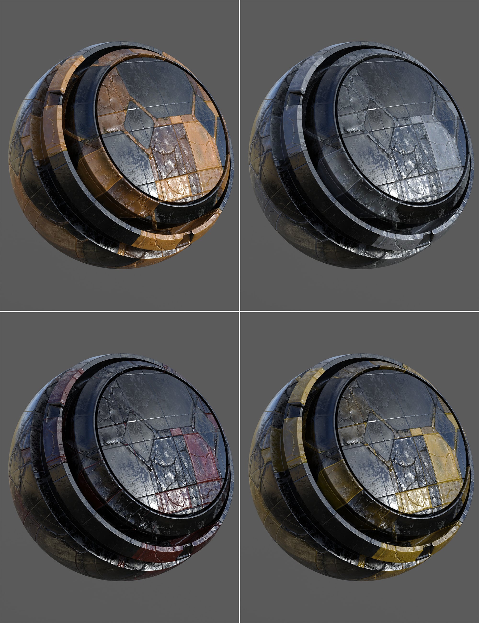 Rough Floor Tiles Iray Shaders | Daz 3D