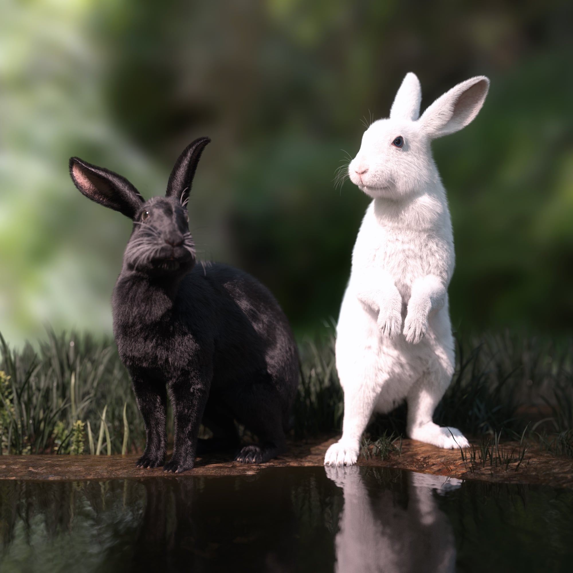 Rabbits by AM | Daz 3D