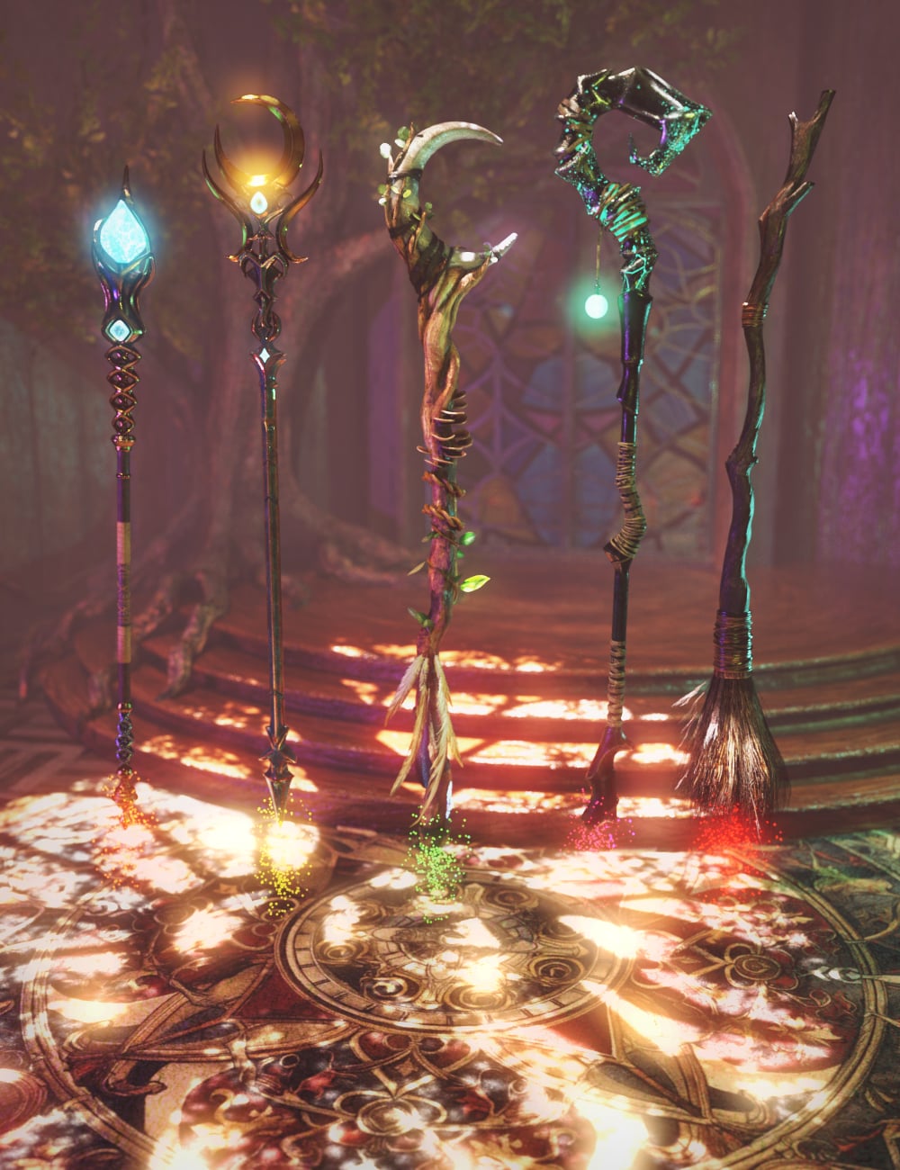 Spell Workshop Bundle | Daz 3D