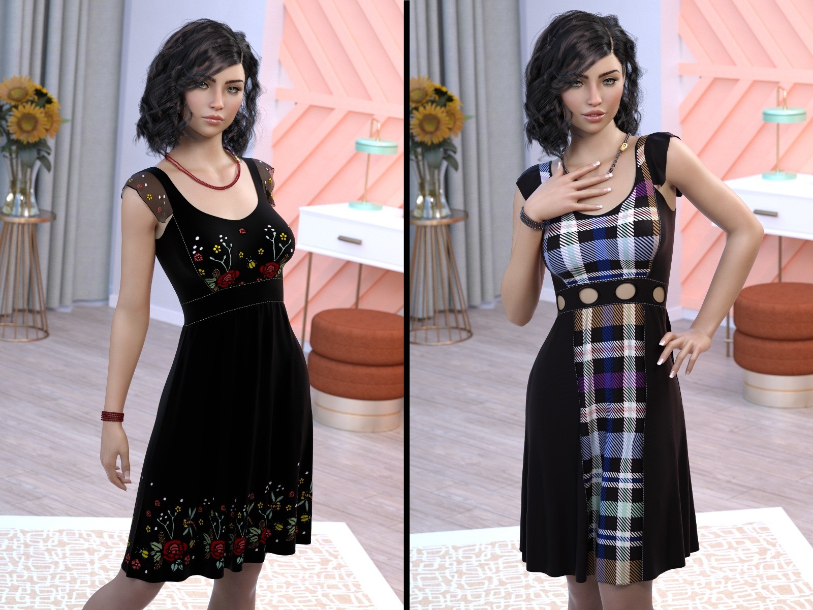 7th Ave: dForce Ayria's Closet for G8F/G8.1F & G9 | Daz 3D