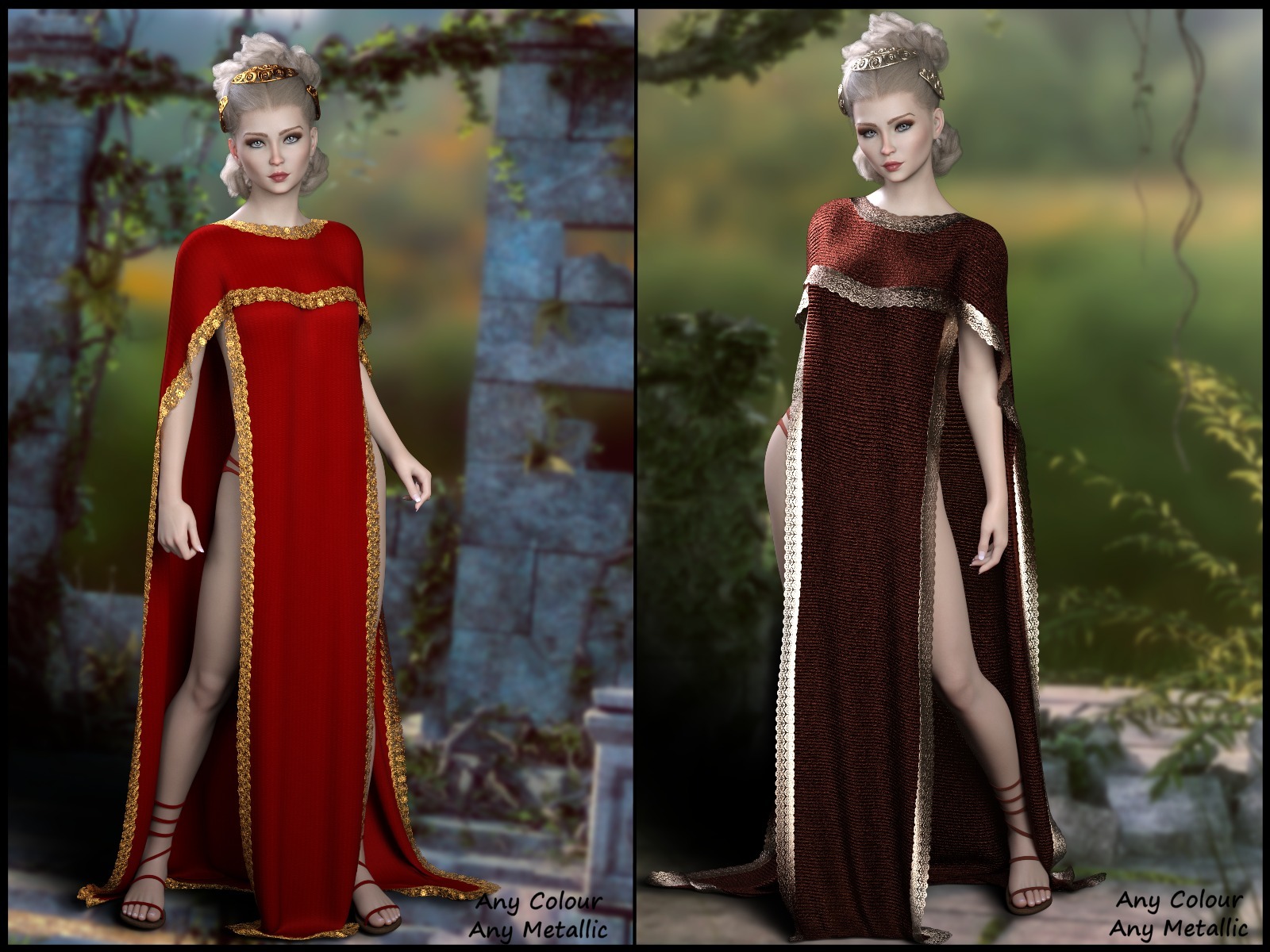 Epic: dForce - Goddess Divine for G8F | Daz 3D