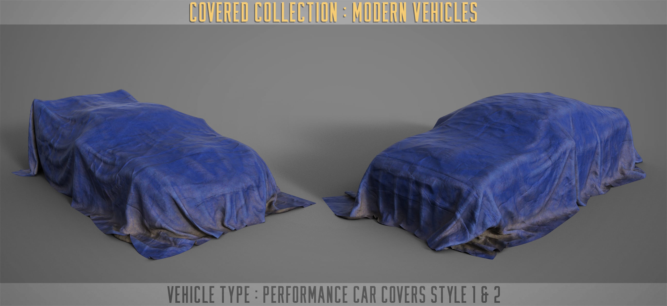 Covered Collections Modern Vehicles | Daz 3D