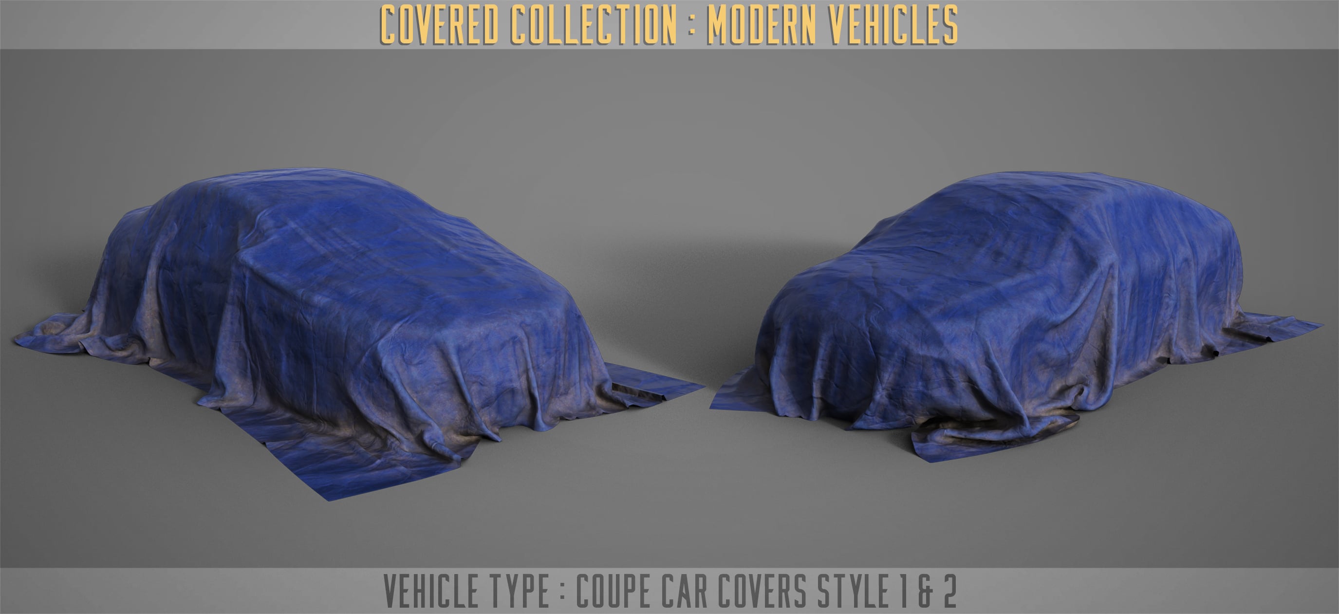 Covered Collections Modern Vehicles | Daz 3D