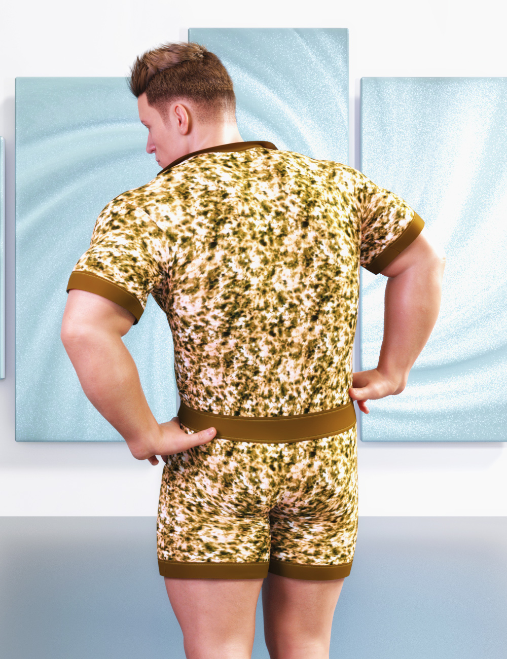 JMR dForce Dominique Outfit for Genesis 8 Male | Daz 3D