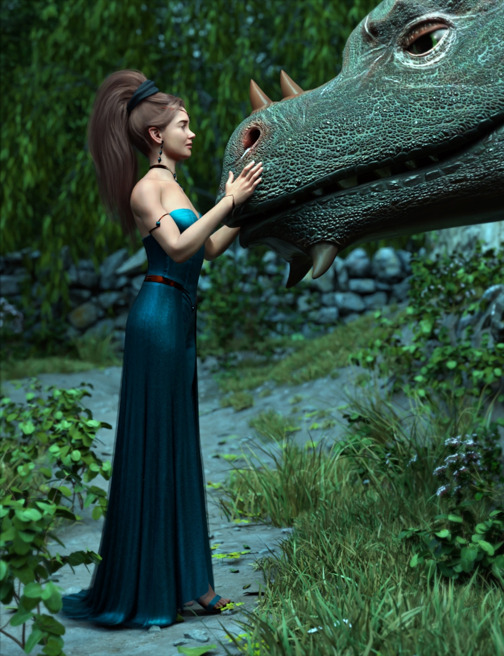 dForce Tharyon Ensemble for Genesis 9 | Daz 3D