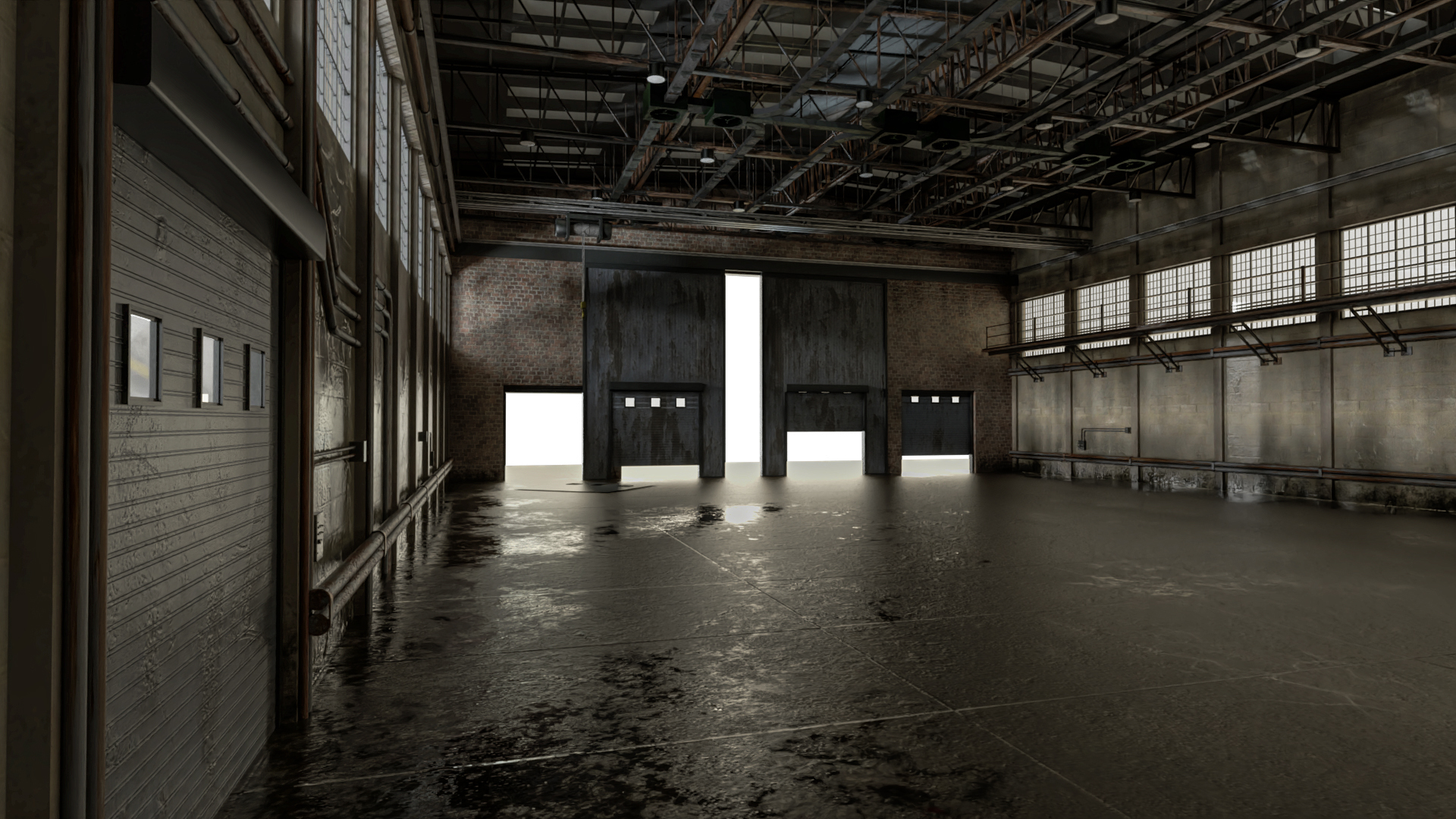 North Warehouse Abandoned | Daz 3D
