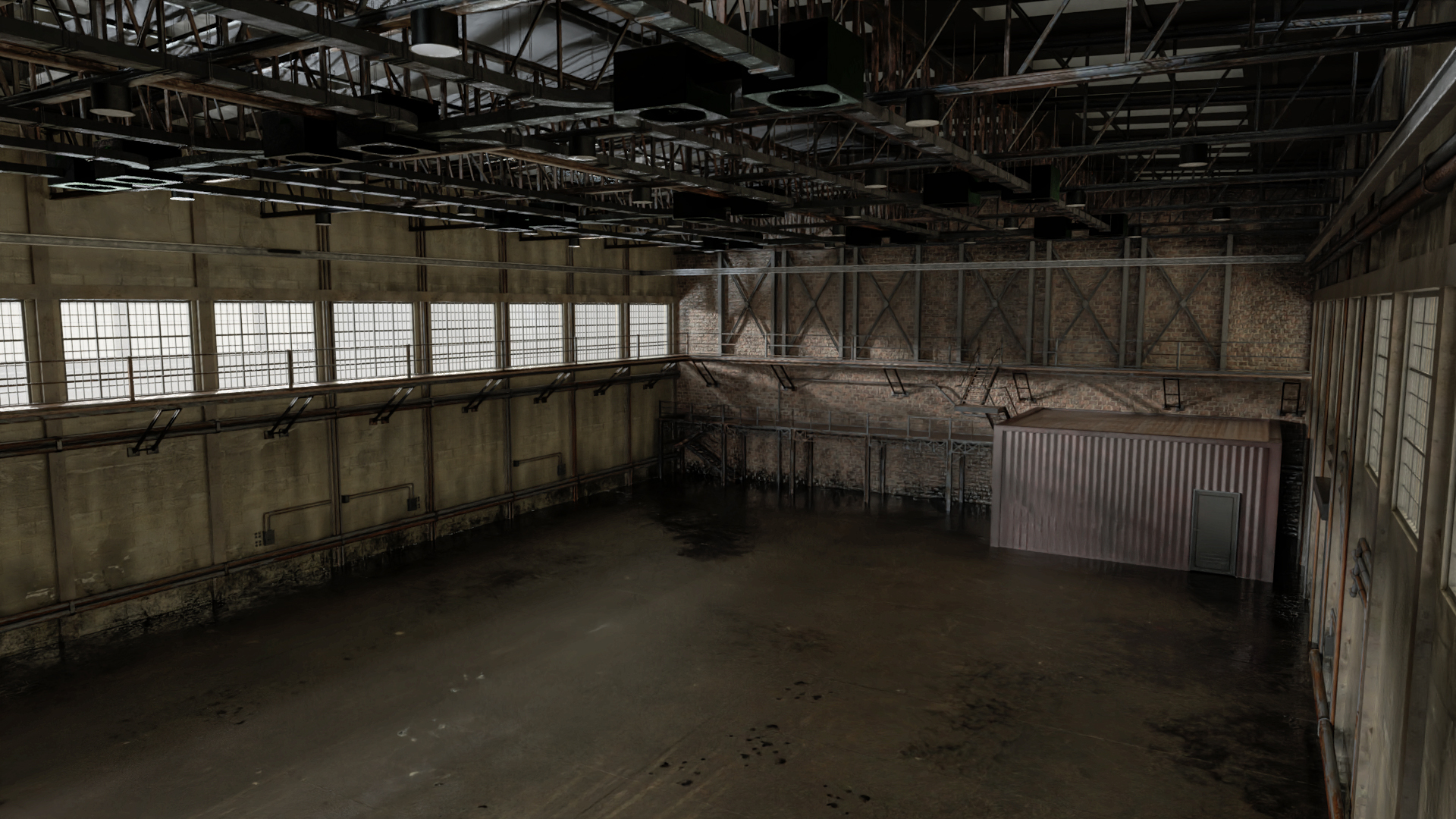 North Warehouse Abandoned | Daz 3D
