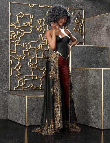 dForce Tharyon Ensemble Texture Add-On | Daz 3D