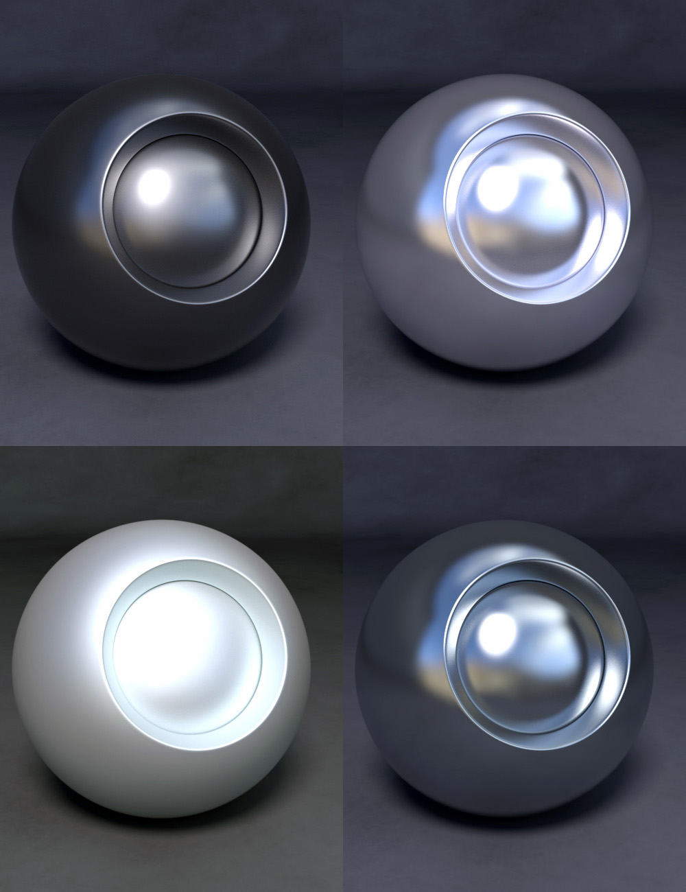 SFD Metal Shader Presets for Iray | Daz 3D