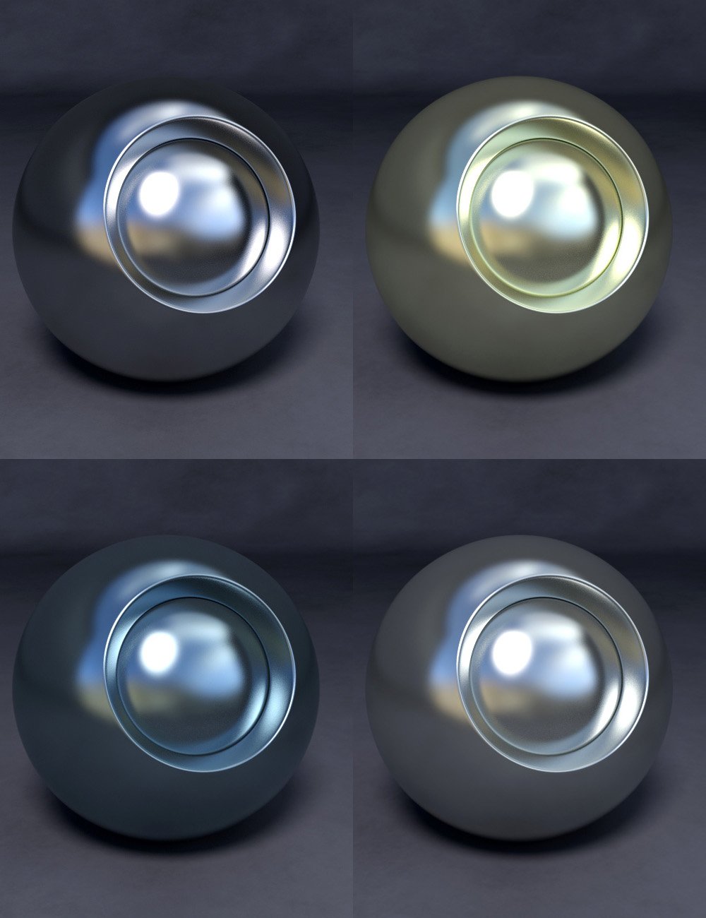 SFD Metal Shader Presets for Iray | Daz 3D