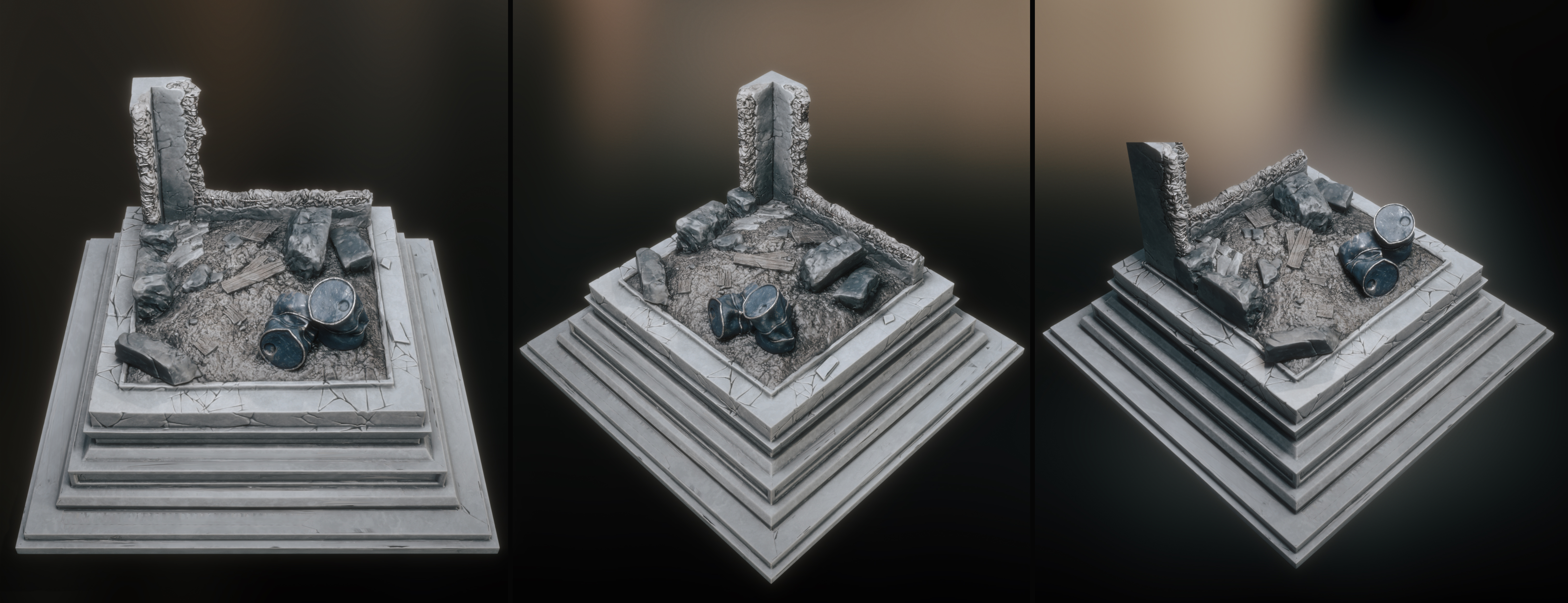 Warzone Scenic Base | Daz 3D