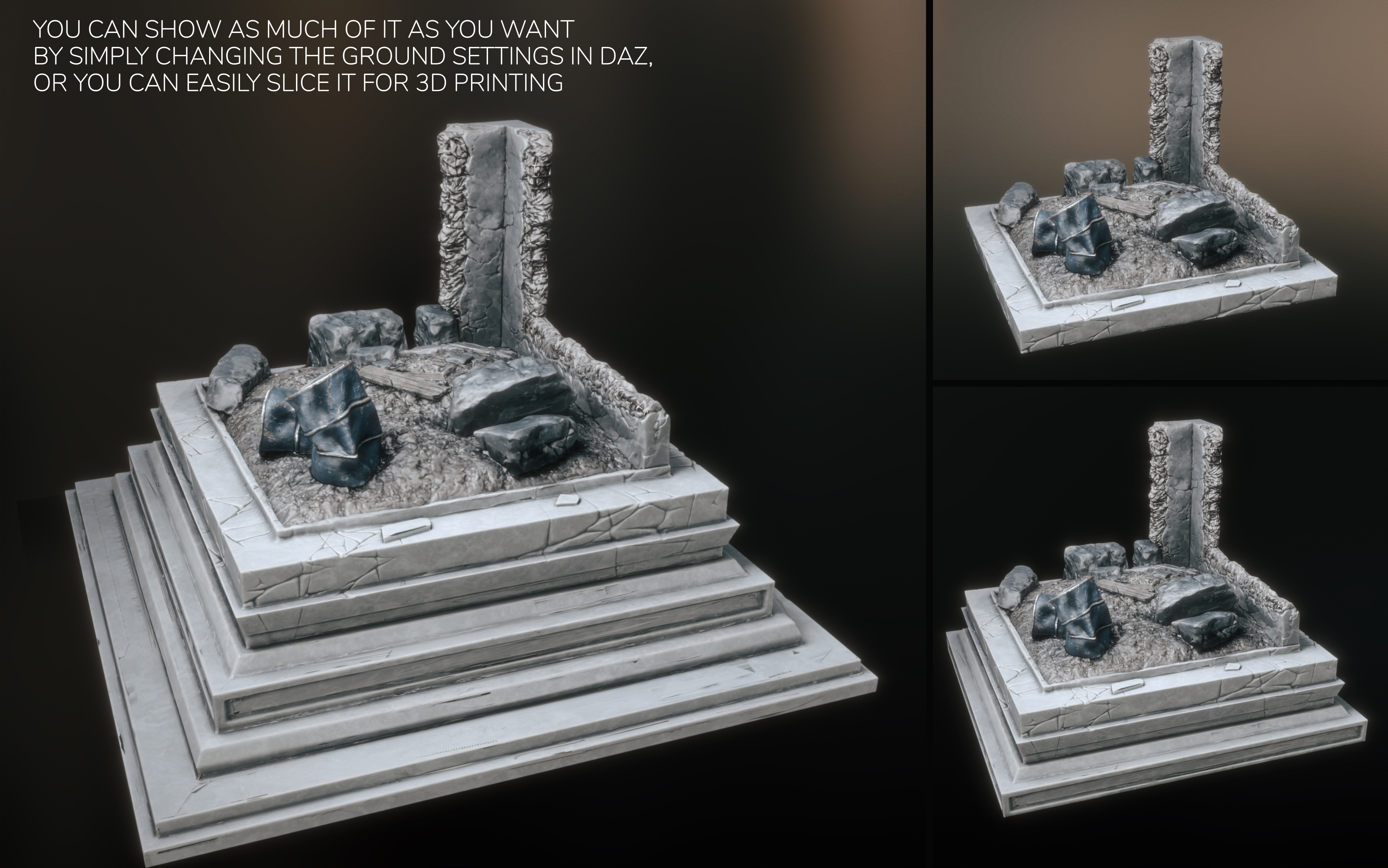 Warzone Scenic Base | Daz 3D