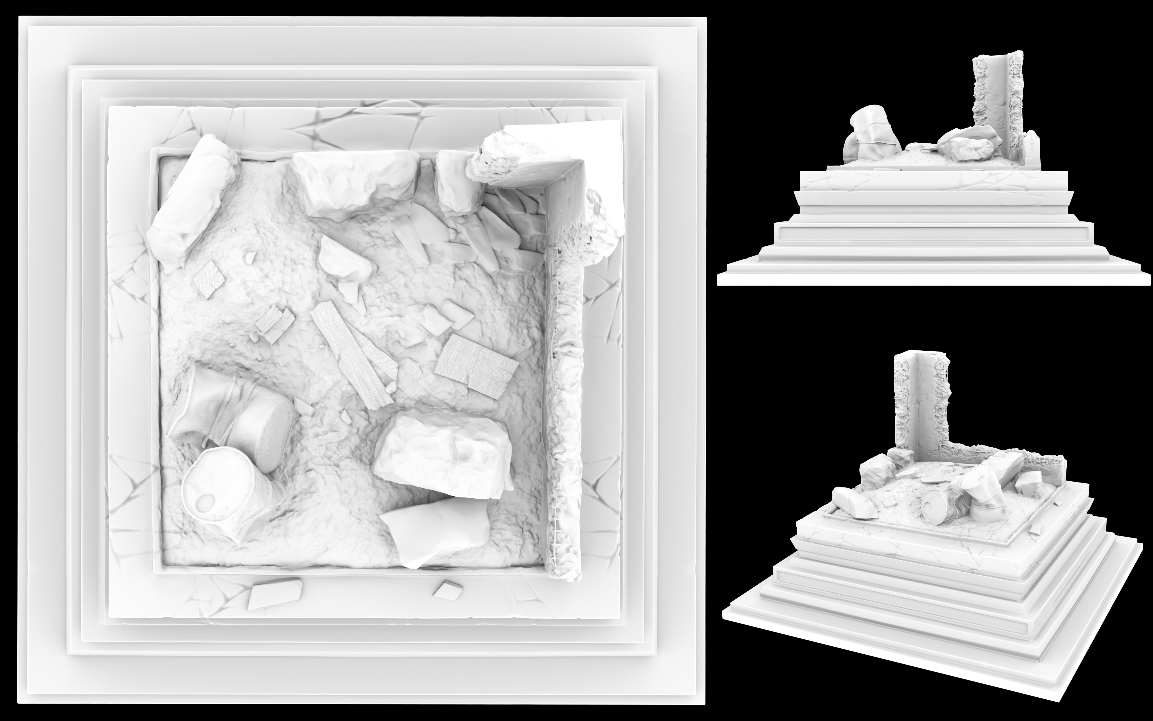 Warzone Scenic Base | Daz 3D